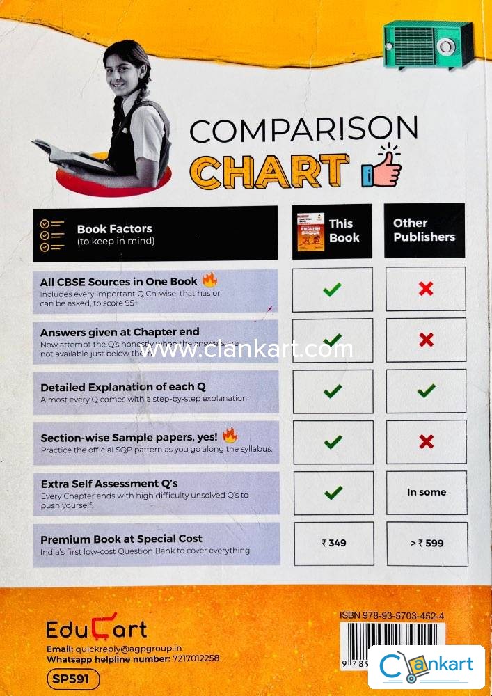 Buy 'Educart CBSE Class 10 One Shot English Question Bank' Book In ...