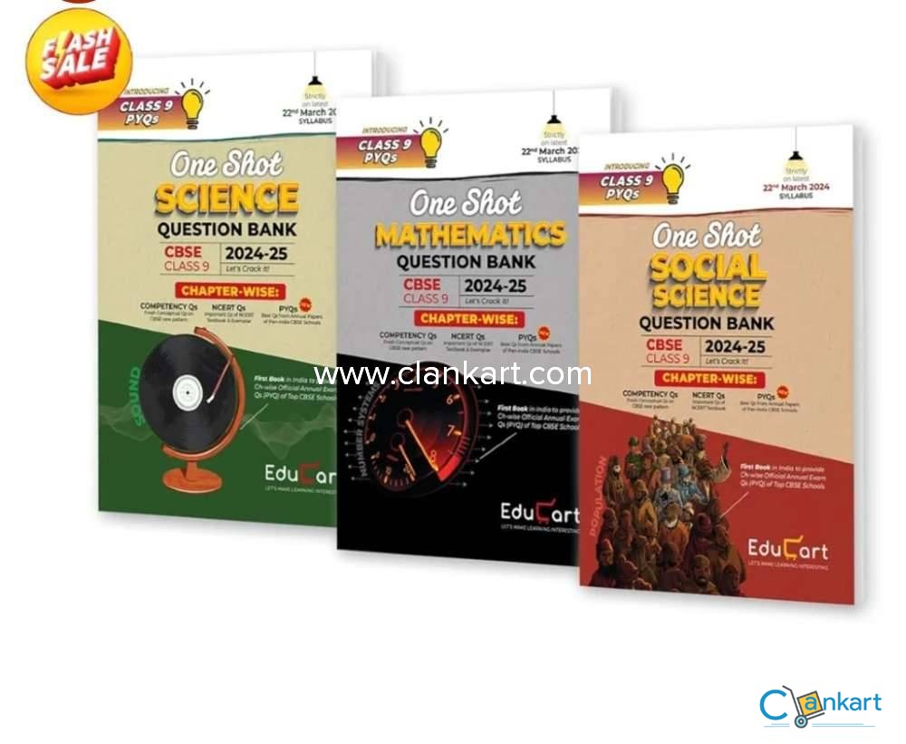 Buy 'Educart CBSE Class 9 One Shot Question Bank 2024-25 Science ...
