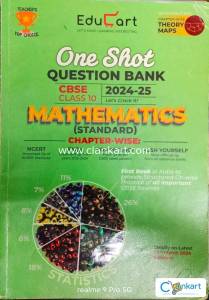 Buy 'Educart CBSE Class 10 MATHEMATICS STANDARD One Shot Question Bank ...