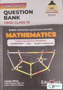 Buy 'Educart One Shot CBSE Class 10 Mathematics Question Bank For 2024 ...