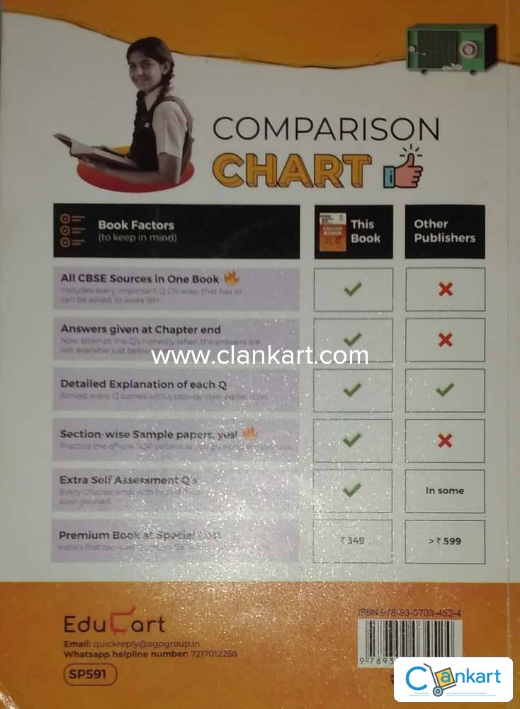 Buy 'Educart English Question Bank Class 10' Book In Excellent ...