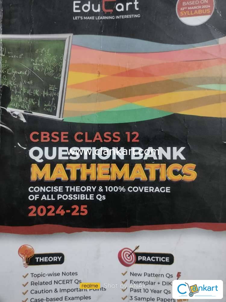Buy 'Educart Maths Question Bank For Class 12' Book In Excellent ...