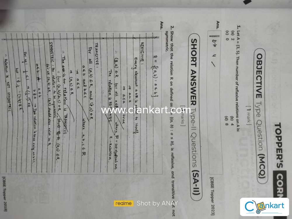 Buy 'Educart Maths Question Bank For Class 12' Book In Excellent ...