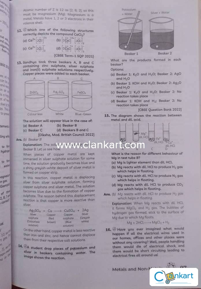 Buy 'Educart CBSE Question Bank Class 10 Science For Board Exam' Book ...