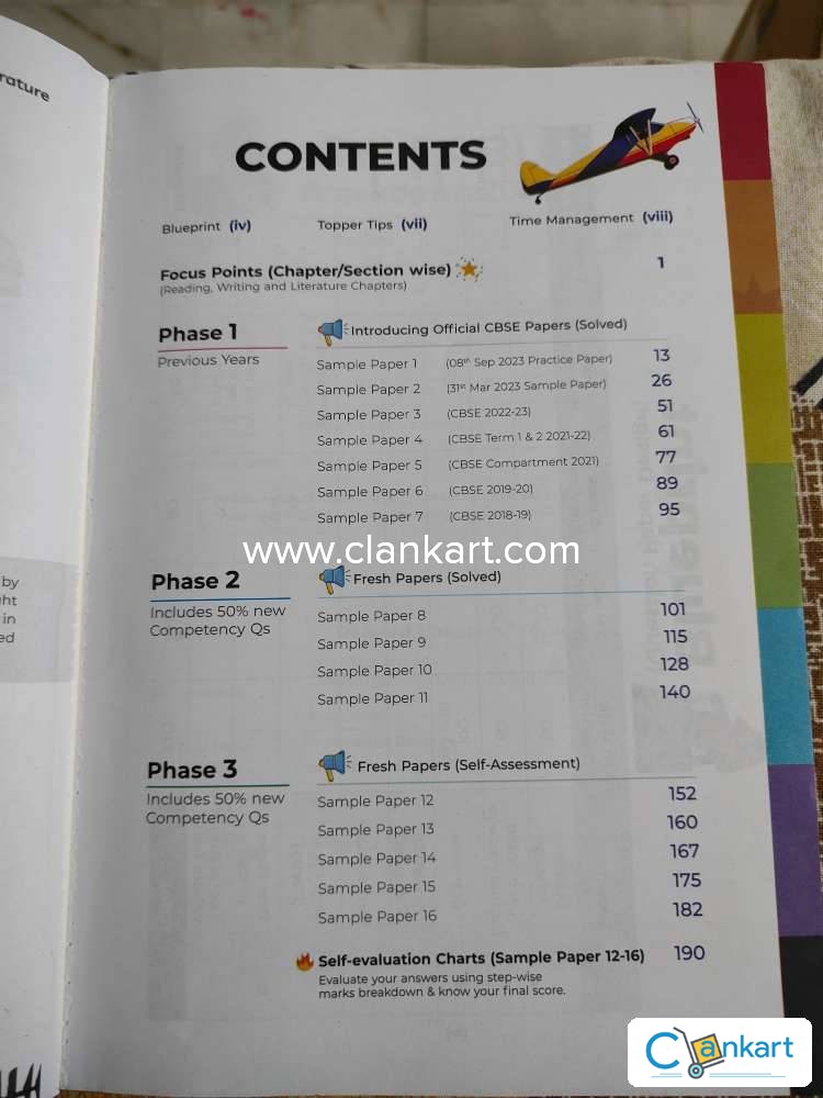 Buy 'SAMPLE PAPER OF ENGLISH BY EDUCARYFOR CLASS 10TH' Book In ...