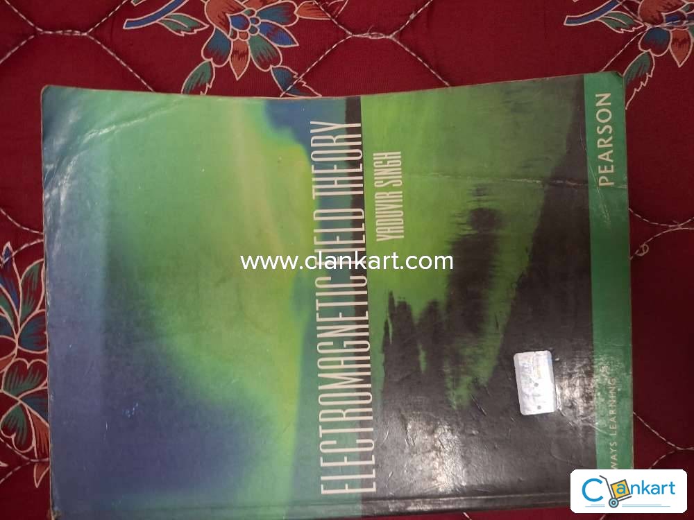 Buy 'Electro Magnetic Field Theory' Book In Good Condition At Clankart.com