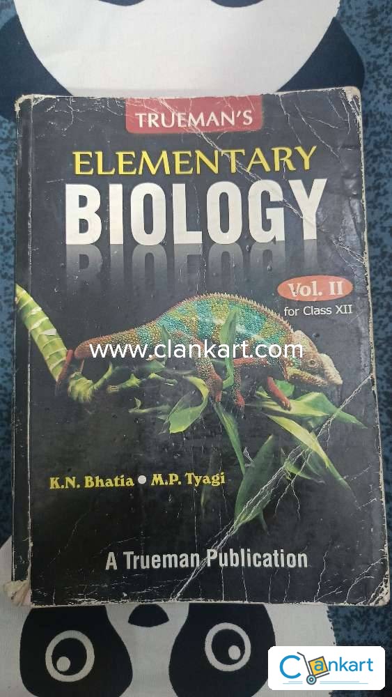 Buy 'Trueman's Elementary Biology - Vol. 2 For Class 12 And NEET' Book ...