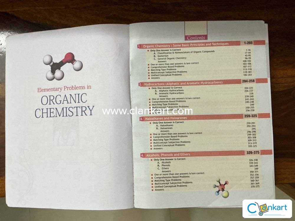 Buy 'Elementary Problems In Organic Chemistry For JEE By MS Chauhan ...