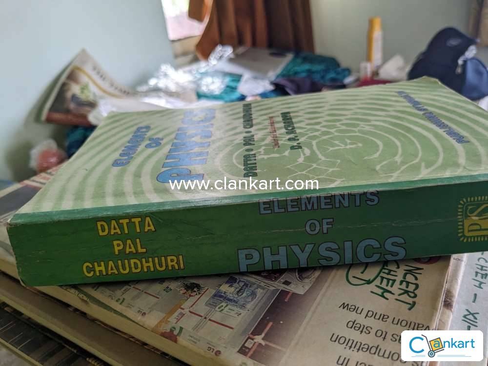 Buy 'Elements Of Physics' Book In Good Condition At Clankart.com