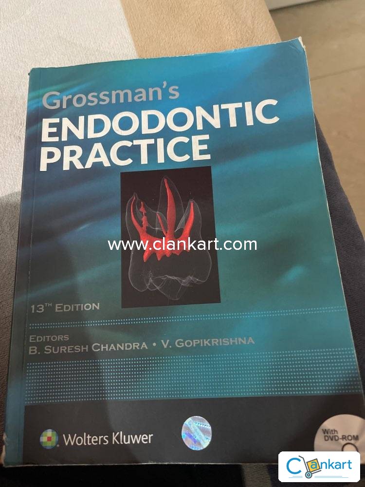 Buy 'GROSSMAN'S ENDODONTIC PRACTICE, 13/E' Book In Excellent Condition ...