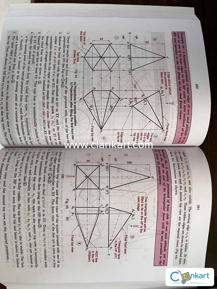 Buy 'A Textbook On Engineering Graphics By K.V. Natarajan' Book In ...