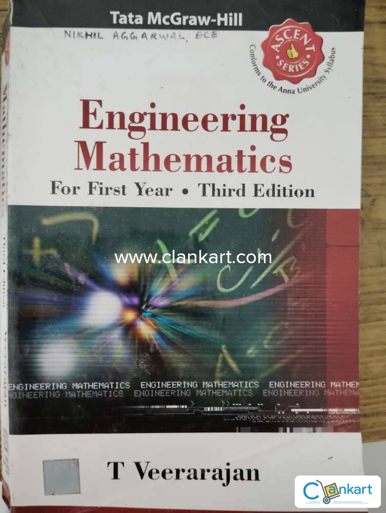 Buy 'Engineering Mathematics' Book In Excellent Condition At Clankart.com