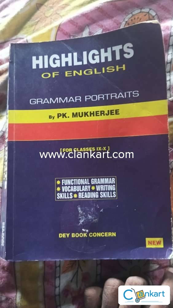 Buy 'Highlights Of English Grammar Portraits By PK. MUKHERJEE' Book In ...
