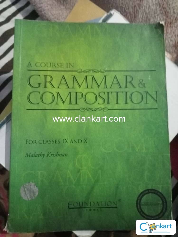 Buy 'A Course In Grammar And Composition: For Classes IX And X' Book In ...