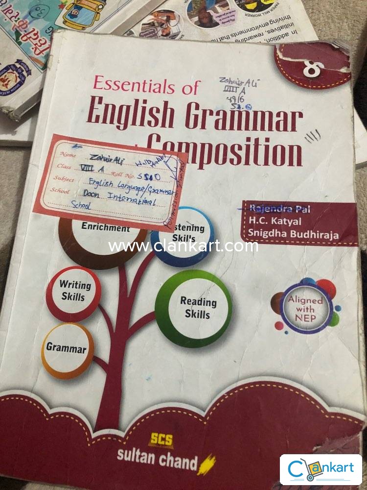 Buy 'Essentials Of English Grammer And Compostion 8' Book In Good ...