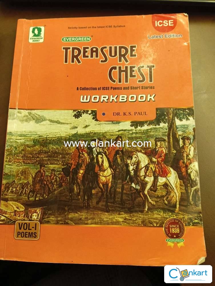 Buy 'ICSE Treasure Chest Workbook For Poetry' Book In Good Condition At ...
