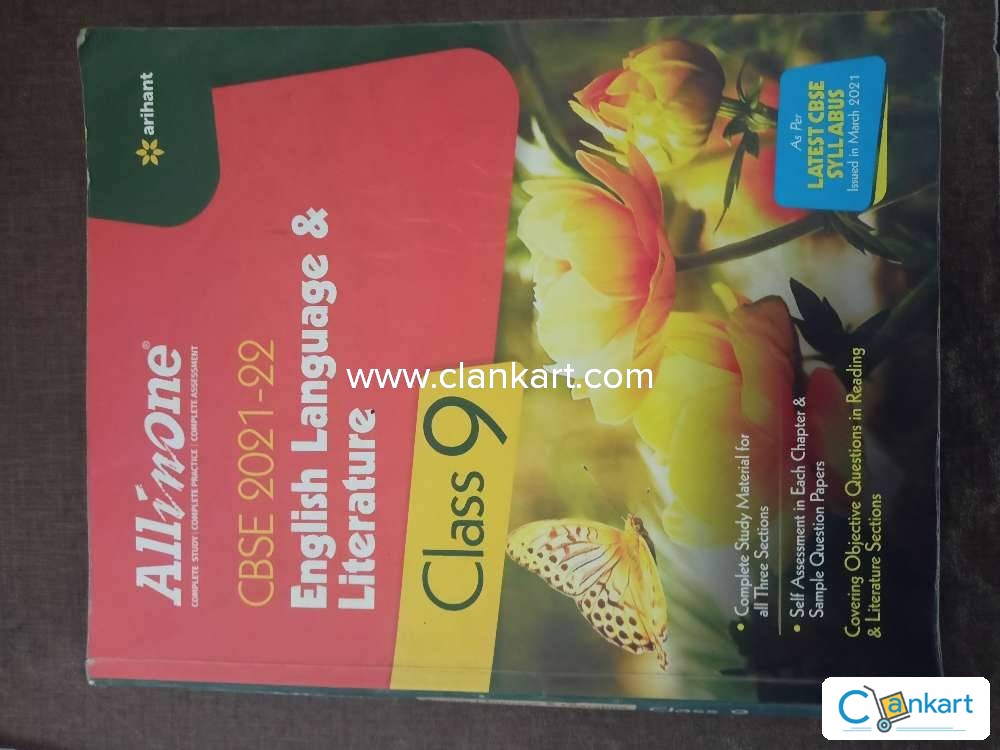 Buy 'CBSE All In One English Language & Literature Class 9 For 2022 ...