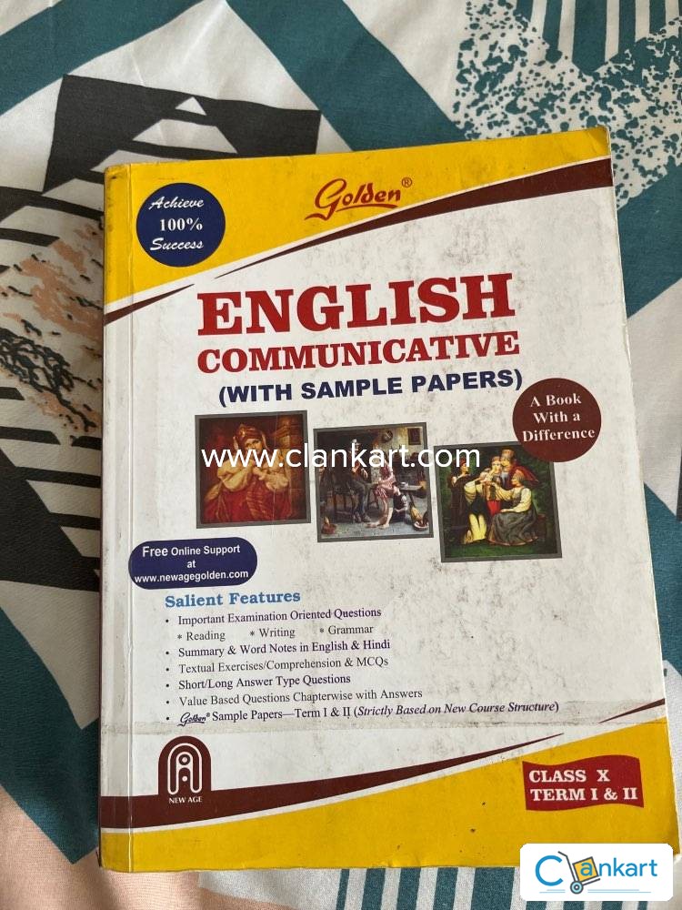 Buy 'Golden English Communicative X' Book In Excellent Condition At ...