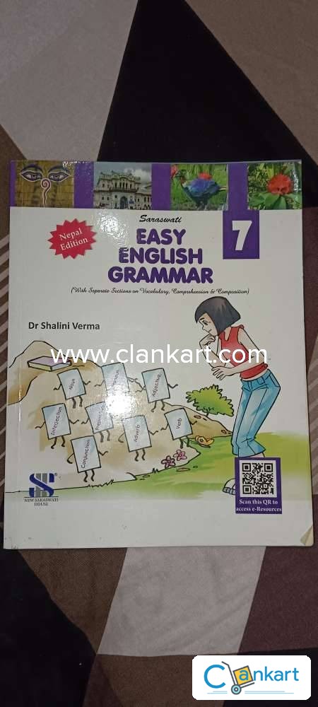 Buy 'English Grammar For Class 7' Book In Excellent Condition At ...