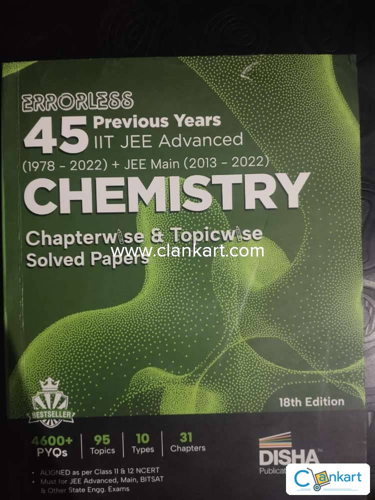 Buy 'Errorless 45 Previous Years IIT JEE Advanced (1978 - 2022) + JEE ... Buy 'Errorless 45 Previous Years IIT JEE Advanced (1978 - 2022) + JEE ...