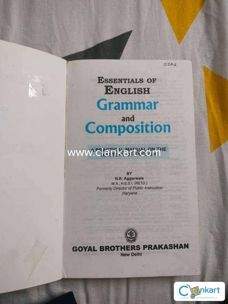 Buy 'Essentials Of English Grammar & Composition' Book In Excellent ...