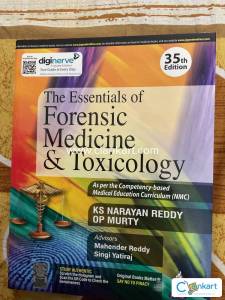 Buy 'The Essentials Of Forensic Medicine And Toxicology' Book In Excellent Condition At Clankart.com