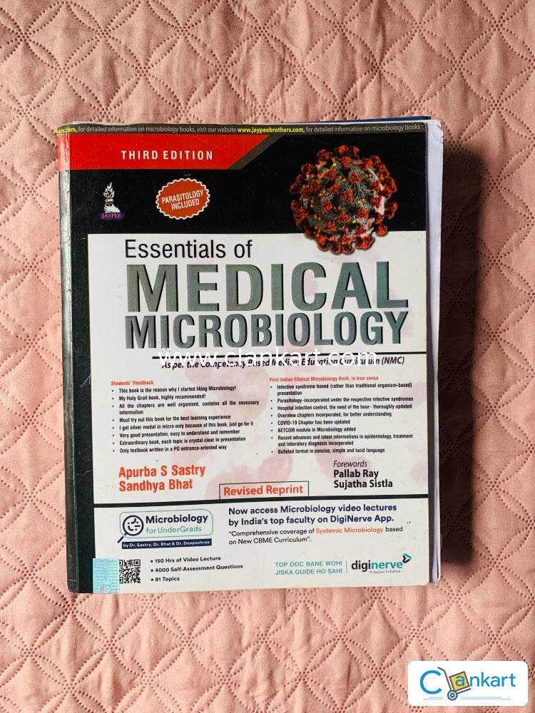 Buy 'ESSENTIALS OF MEDICAL MICROBIOLOGy' Book In Good Condition At ...