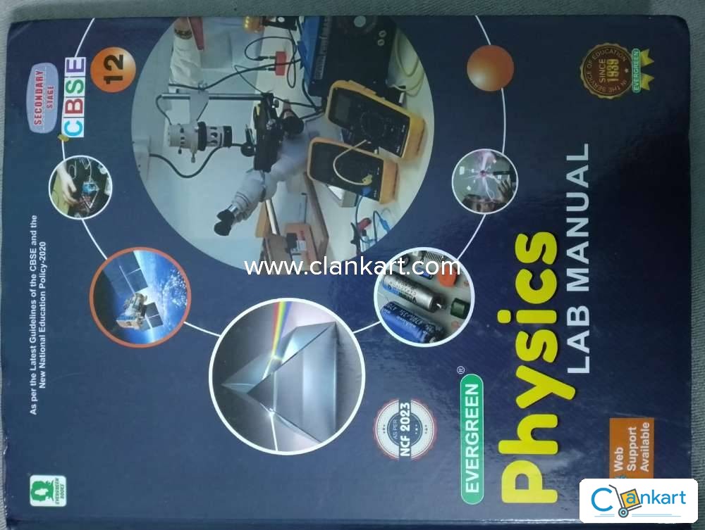 Buy 'Evergreen Physics Lab Manual' Book In Excellent Condition At Clankart.com