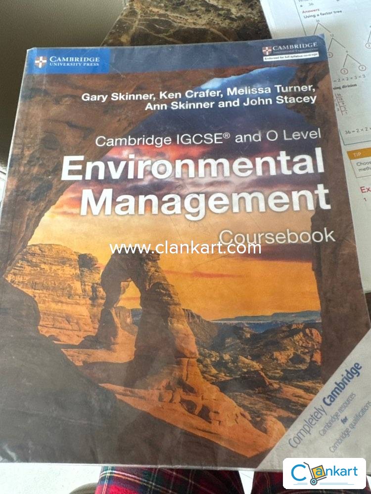 Buy 'Cambridge IGCSE® And O Level Environmental Management Coursebook ...