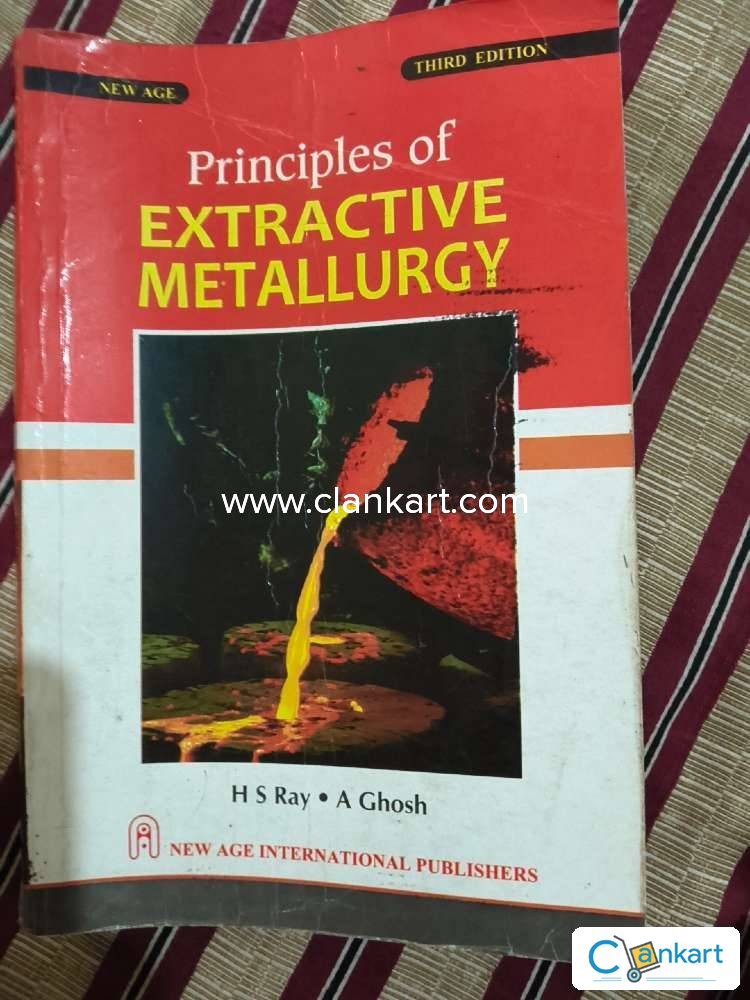 Buy 'Principles Of Extractive Metallurgy' Book In Fair Condition At ...