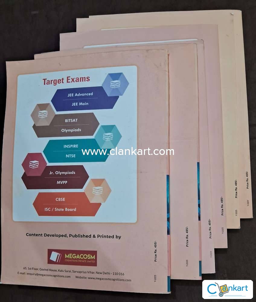 Buy 'Review Booklet Jee Advanced PCM' Book In Excellent Condition At ...