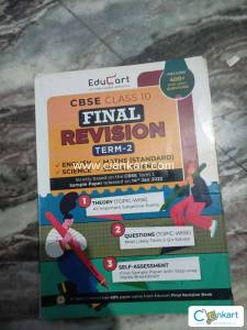 Buy 'Educart CBSE Class 10 Final Revision Book Term 2 For Maths ...