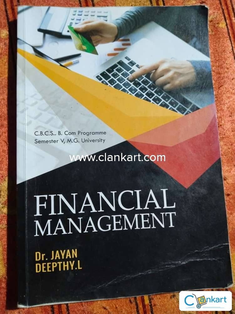 Buy 'Financial Management Semester 5 Mg University' Book In Good ...