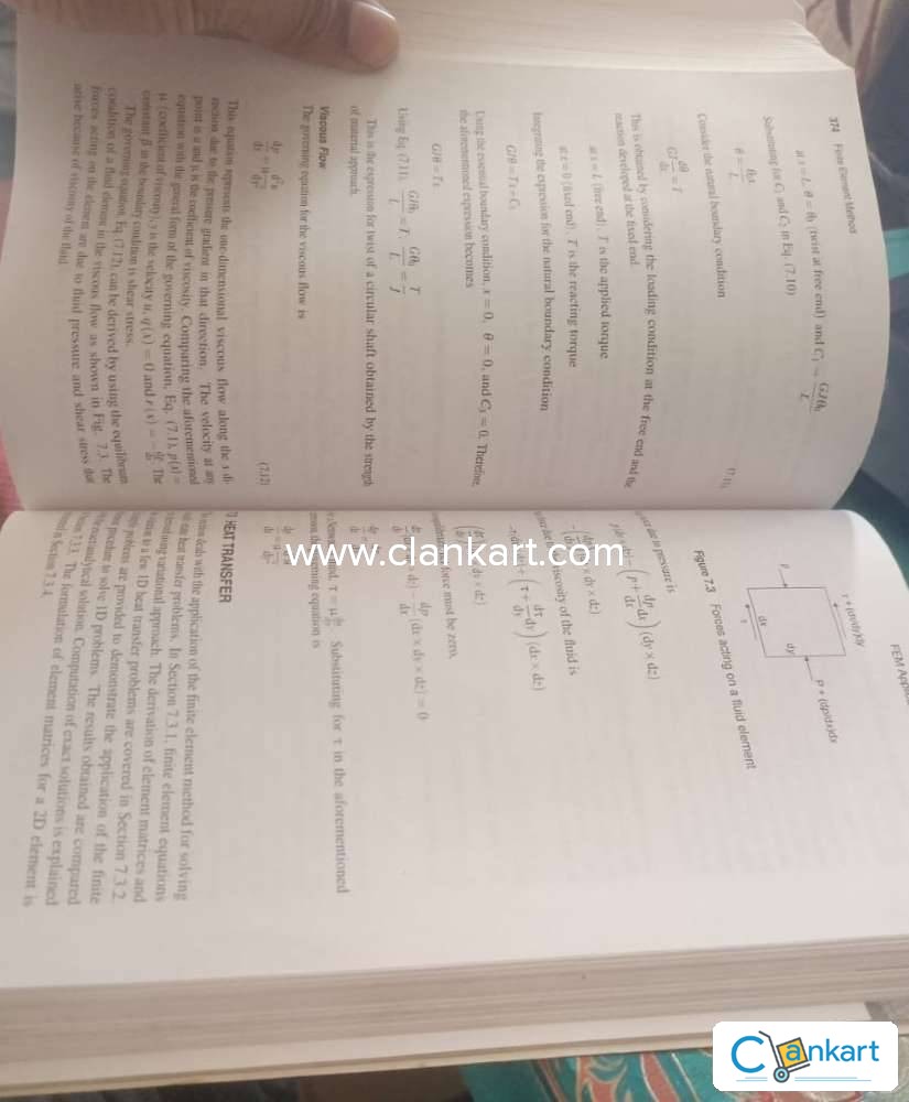 Buy 'Finite Element Method' Book In Excellent Condition At Clankart.com
