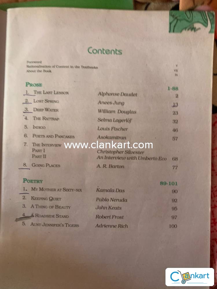 Buy 'Flamingo - Textbook In English (Core Course) For Class - 12 ...
