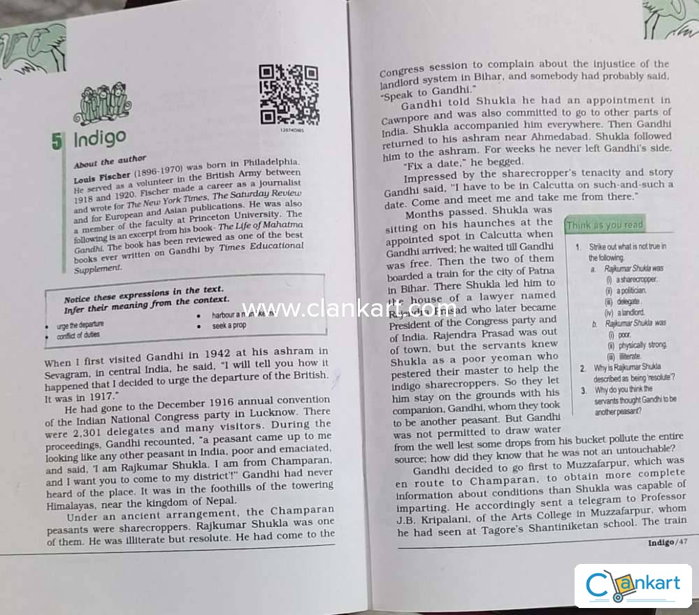 Buy 'Flamingo Textbook For Cbse Class 12th' Book In Fair Condition At ...
