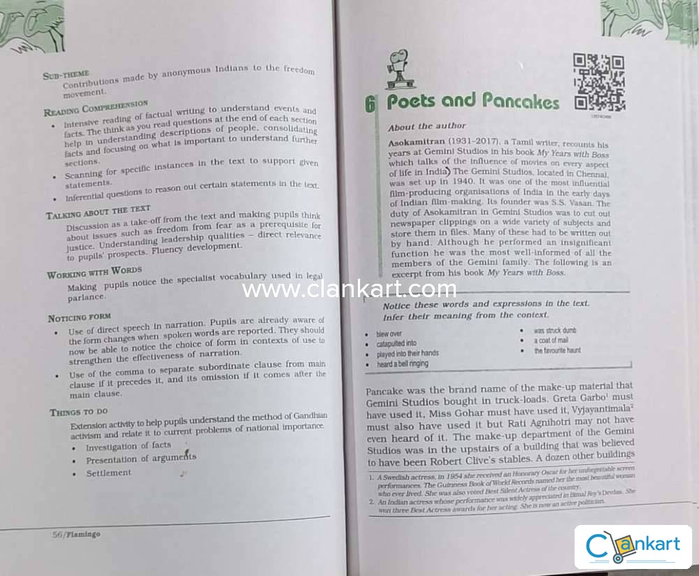 Buy 'Flamingo Textbook For Cbse Class 12th' Book In Fair Condition At ...