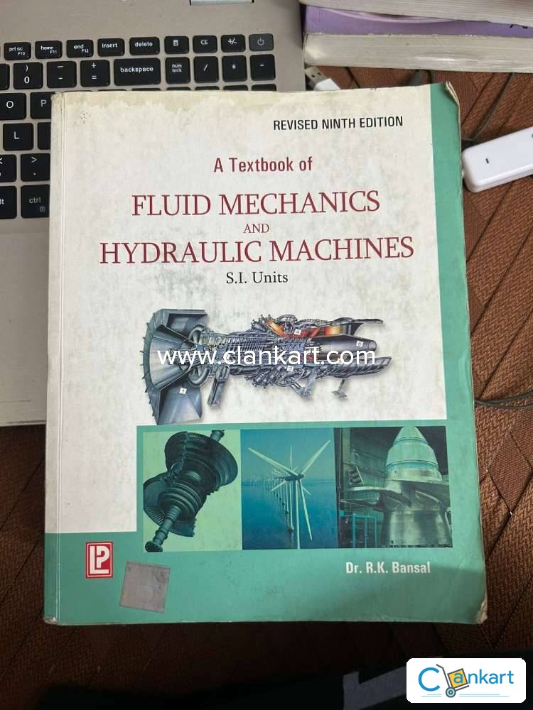 Buy 'A Textbook Of Fluid Mechanics And Hydraulic Machines' Book In Good ...