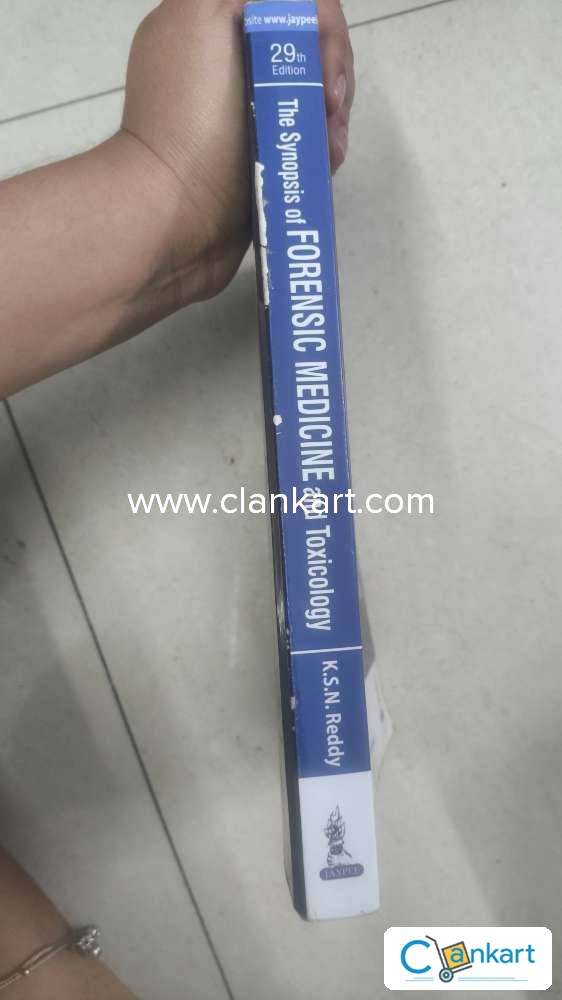 Buy 'KS NARAYAN REDDY FORENSIC MEDICINE And TOXICOLOGY' Book In ...