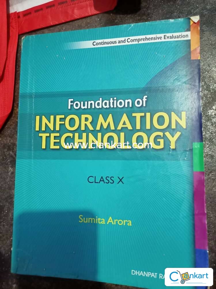 Buy 'Foundation Of Information Technology Class X [Paperback] Sumita ...