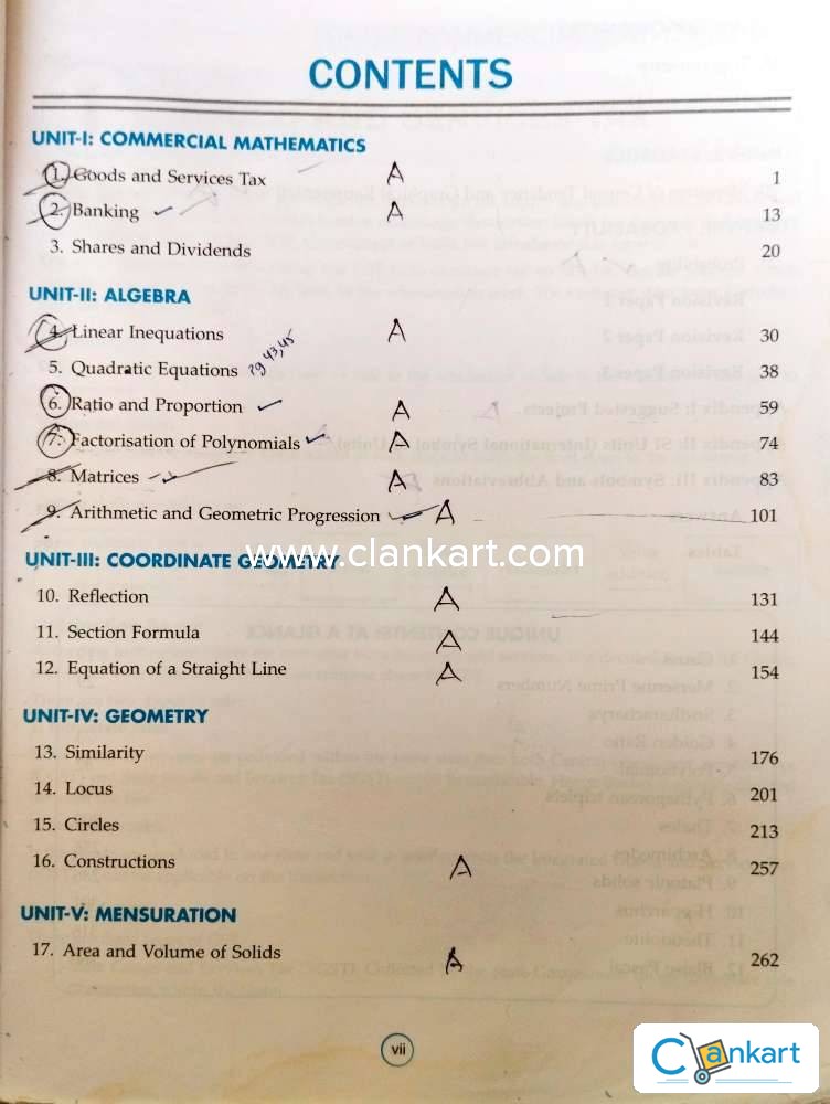 Buy 'Icse Mathematics Frank EMU Books' Book In Good Condition At ...