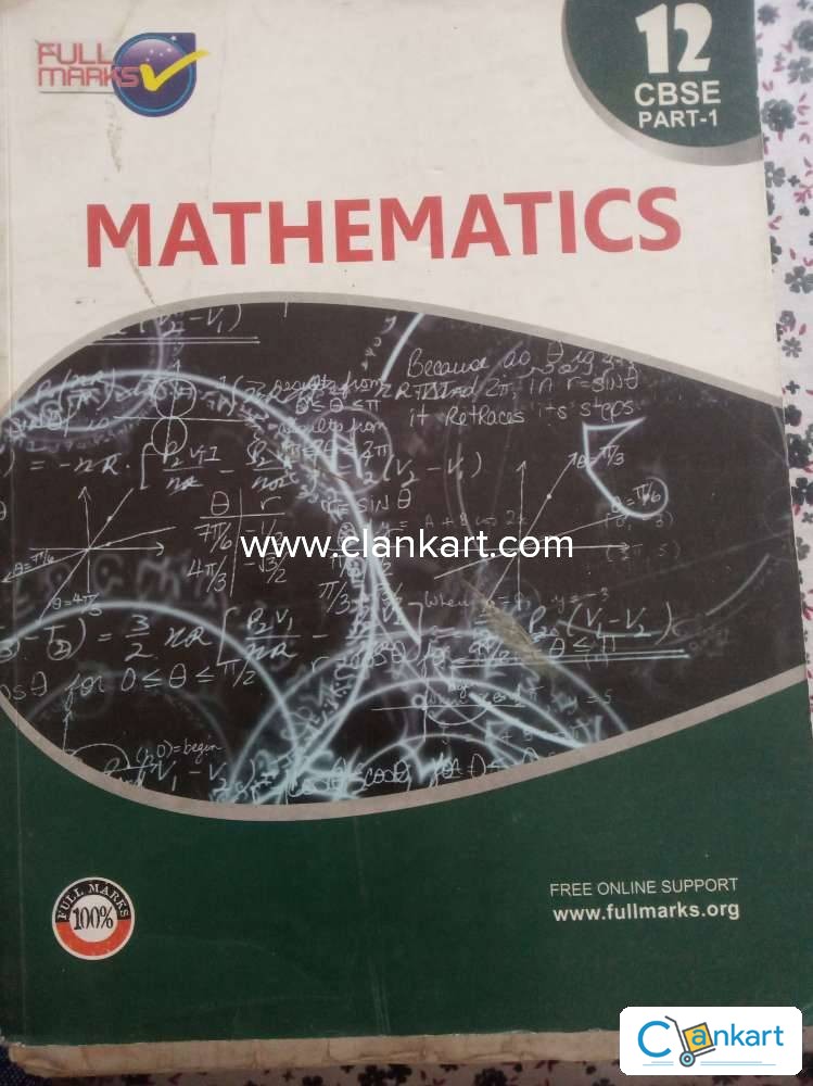 Buy 'Mathematics Part-I Class 12' Book In Good Condition At Clankart.com