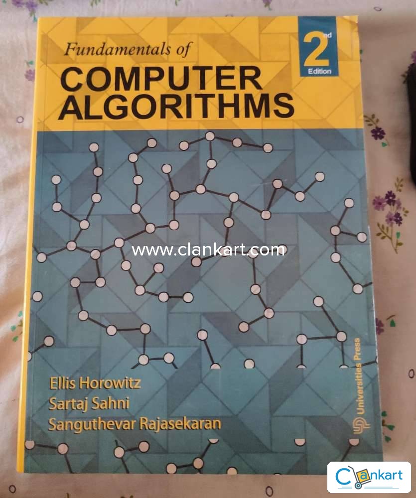 Buy 'Fundamentals Of Computer Algorithms' Book In Excellent Condition ...