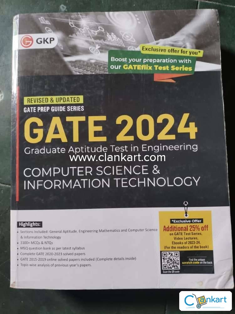 Buy 'GATE 2024 Computer Science And Information Technology - Guide ... Buy 'GATE 2024 Computer Science And Information Technology - Guide ...