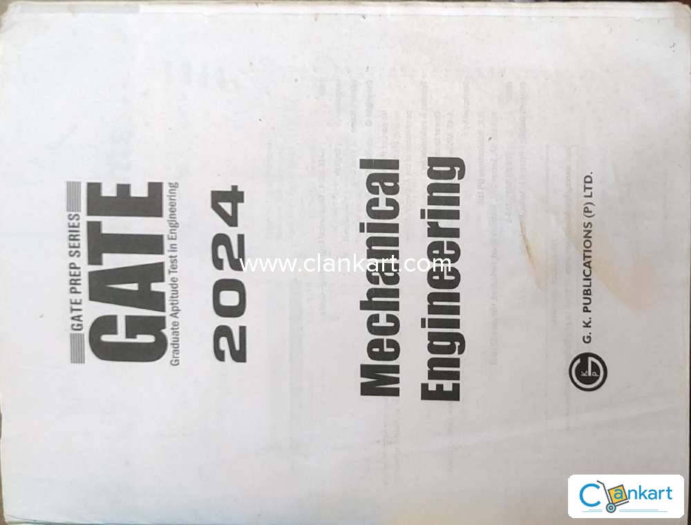Buy 'GATE 2024 Mechanical Engineering - Guide' Book In Fair Condition ...