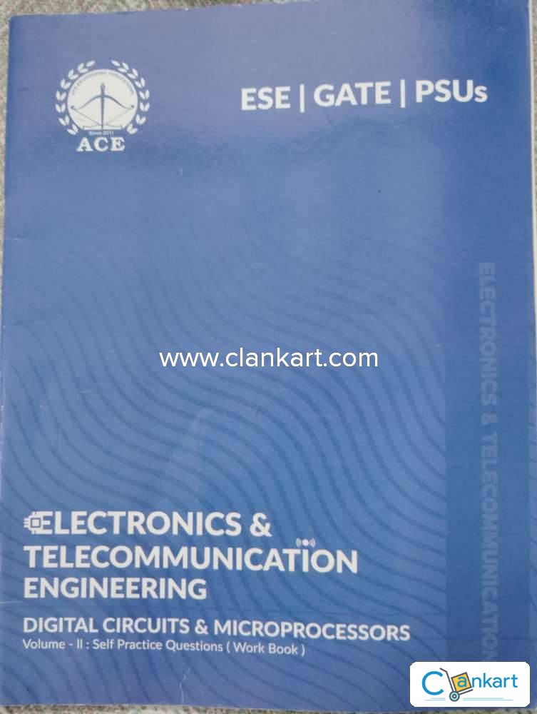 Buy 'GATE ECE DIGITAL CIRCUITS AND MICROPROCESSOR WORKBOOK' Book In ... Buy 'GATE ECE DIGITAL CIRCUITS AND MICROPROCESSOR WORKBOOK' Book In ...