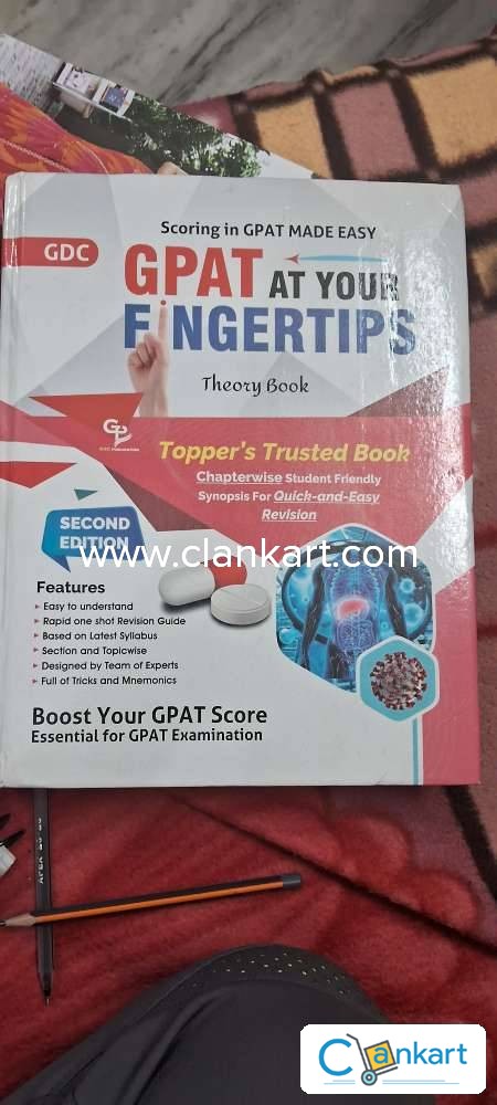 Buy 'GPAT At Your Fingertips' Book In Excellent Condition At Clankart.com