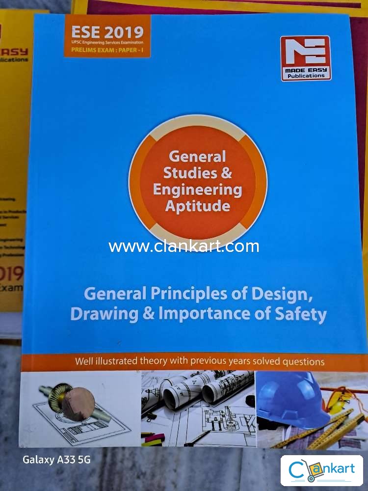Buy 'GENERAL PRINCIPLES OF DRAWING IMPORTANCE OF SAFETY ESE 2019 ...
