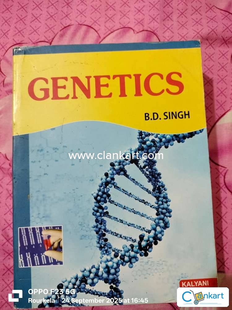 Buy 'Genetics (PB)' Book In Excellent Condition At Clankart.com