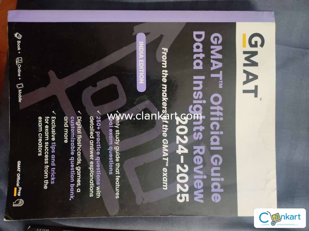 Buy 'GMAT Official Guide 2024-2025 Bundle' Book In Excellent Condition ...